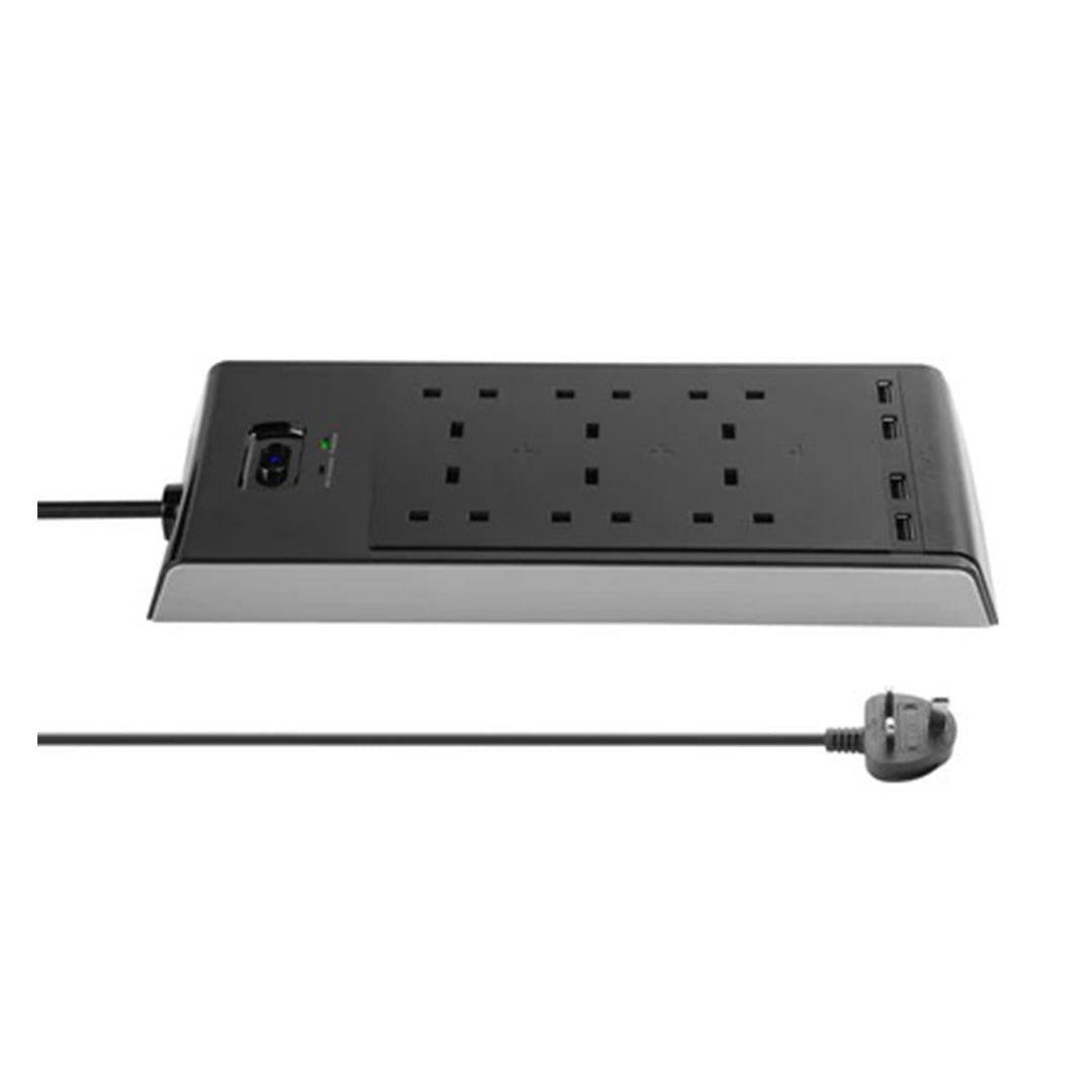 TARGUS APS1101AP-50 Targus "Smart Surge 6" with 4 USB Ports (UK) - 092 ...