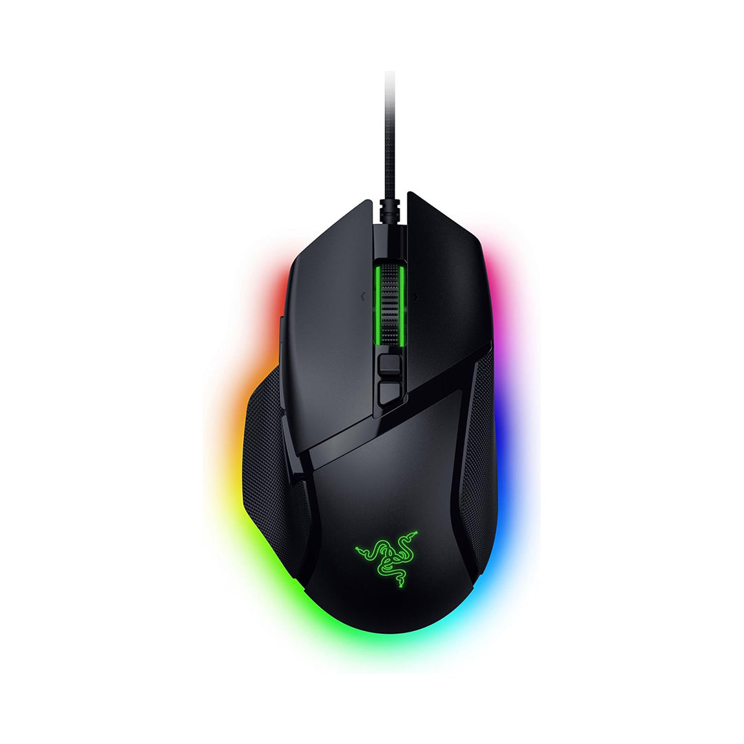 RAZER Basilisk V3 35K-ERGONOMIC WIRED RGB GAMING MOUSE RZ01-05230100-R ...