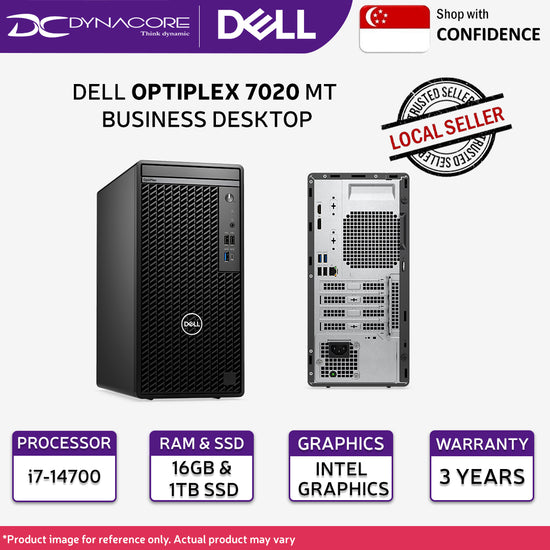 DELL OPTIPLEX 7020 MT (Mid Tower) BUSINESS DESKTOP (New 14th Gen Intel ...