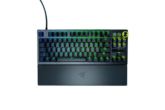 RAZER HUNTSMAN V3 PRO TKL 8KHZ ANALOG OPT KEYBOARD BLACK & WHITE-88879 ...