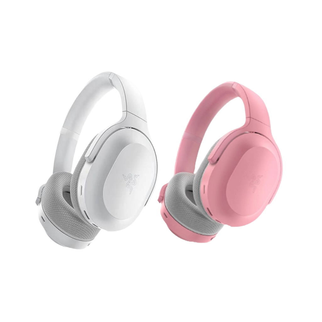 Razer Barracuda - White / Quartz / Pink Wireless Multi-platform Gaming ...