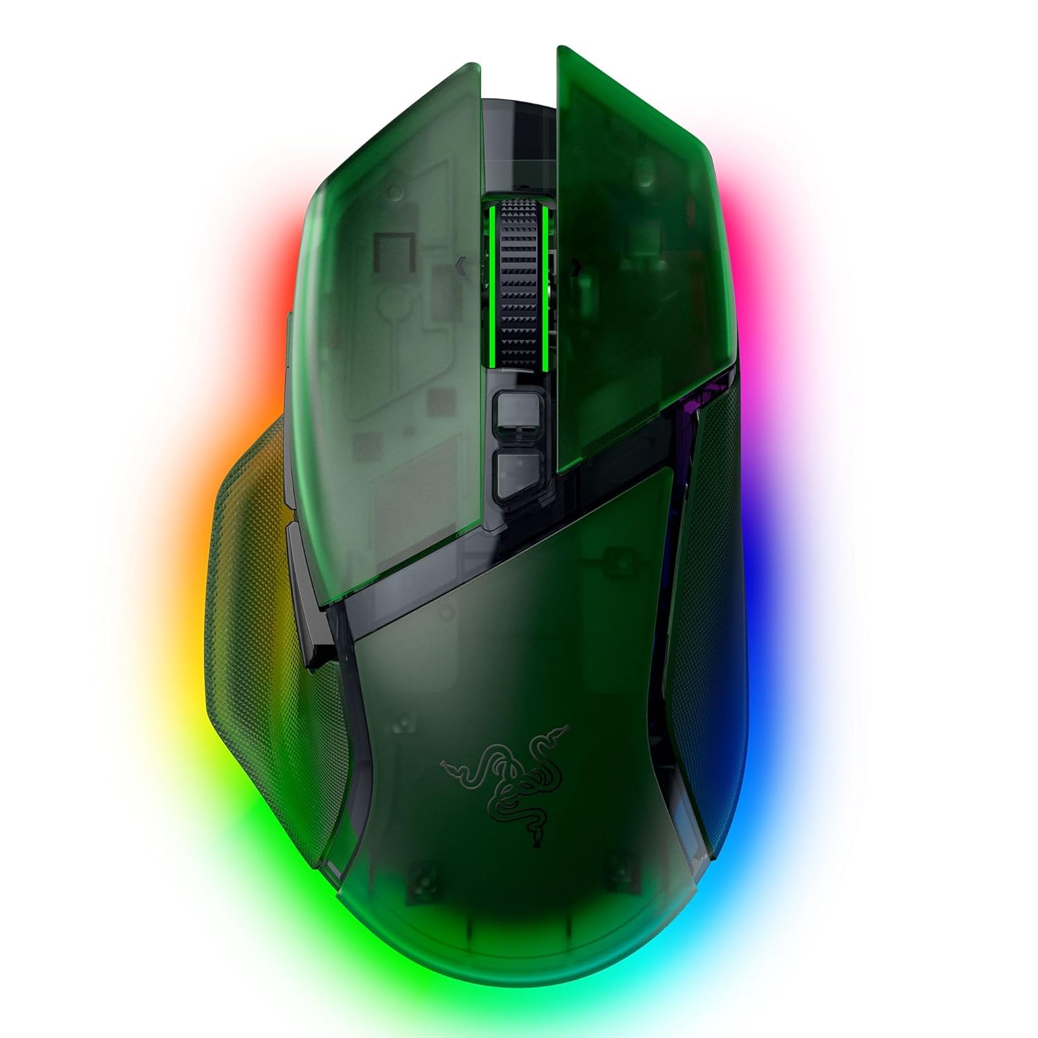 Razer Basilisk V3 Pro 35K Phantom Green Edition Wireless Gaming Mouse ...